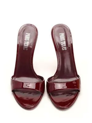 Paris Texas Lidia" Patent Leather Mules - Multicolor