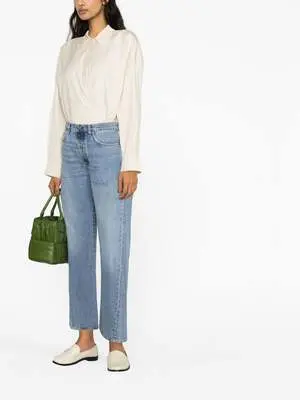 TOTEME Twist Seam Straight Leg Jeans