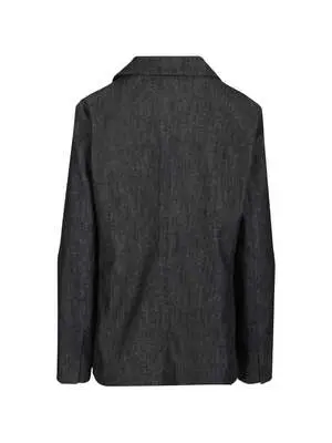 Max Mara Leone Stretch Denim Jacket - Blue
