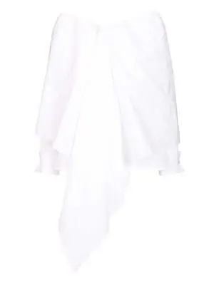Max Mara Blouse With Stole - White