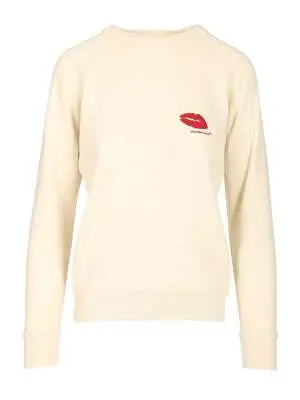 Isabel Marant Étoile Marant Millyny Cotton Hoodie With Logo - Cream