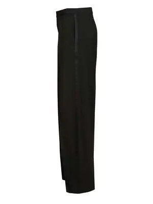 Balenciaga Wool Tuxedo Pants With Satin Band