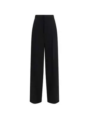 Balenciaga Wool Tuxedo Pants With Satin Band