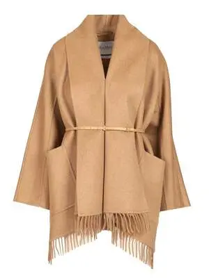 Max Mara Camel Cardigan Coat - Cream