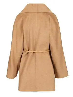 Max Mara Camel Cardigan Coat