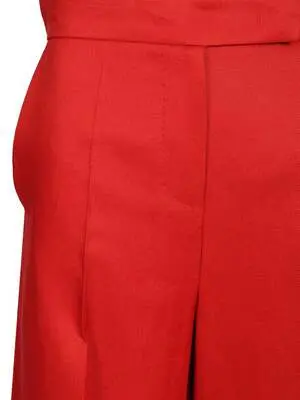Max Mara Linen Twill Bermuda Shorts