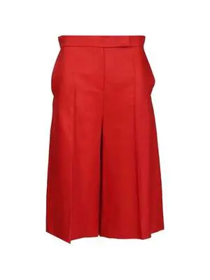 Max Mara Linen Twill Bermuda Shorts