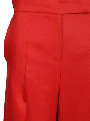 Max Mara Linen Twill Bermuda Shorts