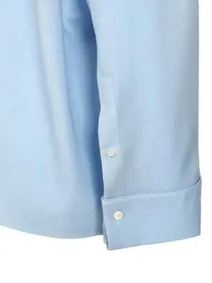 Loewe Wool And Silk Shirt With Side Drapes