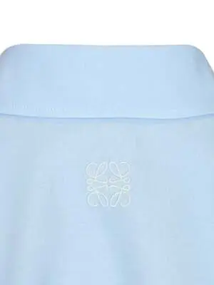 Loewe Wool And Silk Shirt With Side Drapes