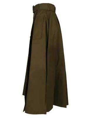Burberry Midi Trench Skirt