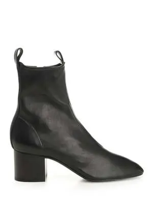 Celine Cheri Zip Ankle Boot - Black