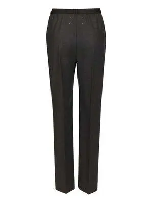 MAISON MARGIELA Straight Wool Trousers