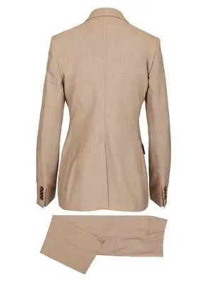 Tagliatore Double-breasted Wool And Silk Suit