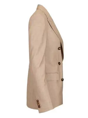Tagliatore Double-breasted Wool And Silk Suit