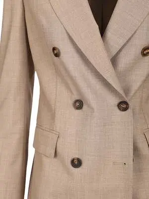 Tagliatore Double-breasted Wool And Silk Suit