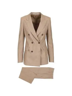 Tagliatore Double-breasted Wool And Silk Suit