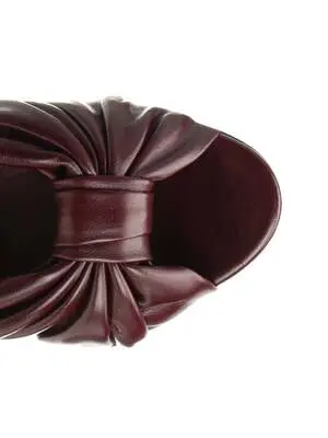 Fendi Slides In Shiny Nappa Leather