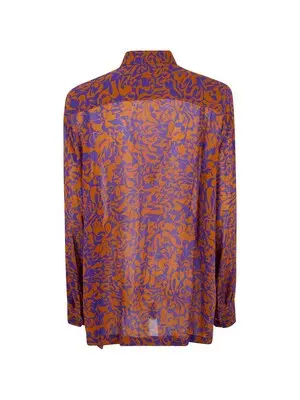 Dries Van Noten Psychedelic Print Oversized Shirt