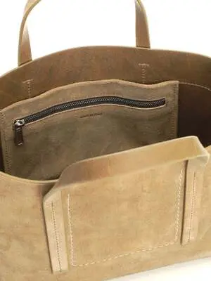 Rick Owens Suede Mini Shopper