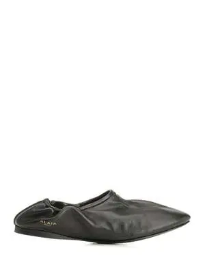 Alaïa Soft Lambskin Ballet Flats - Black