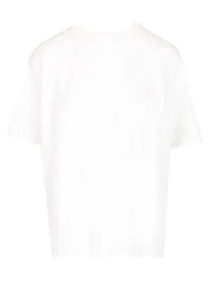 Jacquemus Cotton And Silk T-shirt - White