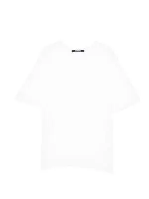 Jacquemus Cotton And Silk T-shirt