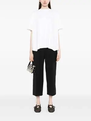 Jacquemus Cotton And Silk T-shirt