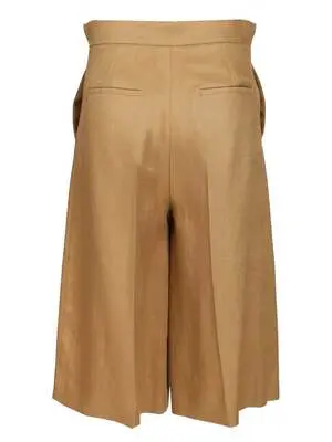 Max Mara Linen Twill Bermuda Shorts