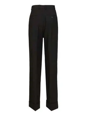 Dolce & Gabbana Wool Gabardine Trousers