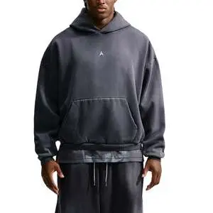 Nike Ja Standard Issue Therma-fit Hoodie 'black Ice Silver