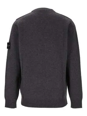 Stone Island Lambswool Crew Neck Sweater