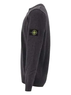 Stone Island Lambswool Crew Neck Sweater