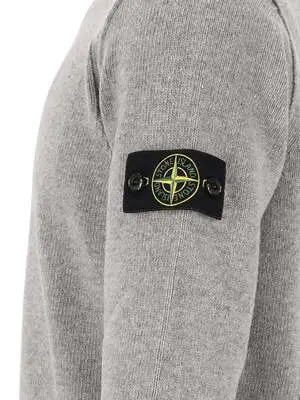 Stone Island Lambswool Crew Neck Sweater