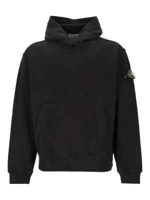 Stone Island Hoodie - Black