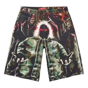Supreme Ss26 Shadows Baggy Denim Short