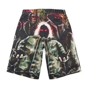 Supreme Ss26 Shadows Baggy Denim Short