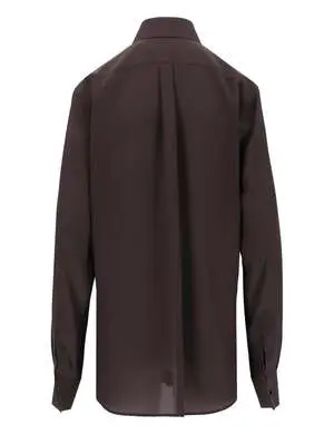 Dolce & Gabbana Shirt In Silk Crêpe De Chine