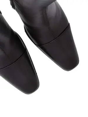 Saint Laurent Venetia Boots In Smooth Leather