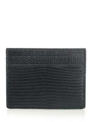 Saint Laurent Signature Card Holder - Black