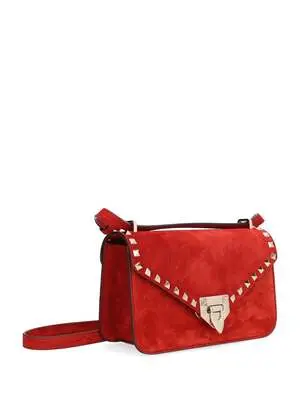 Valentino Garavani Small Rockstud Bag - Red