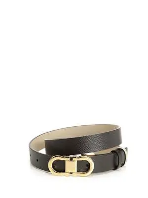 FERRAGAMO Reversible Gancini Belt