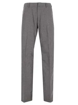 Etro Tailored Cashmere Blend Trousers