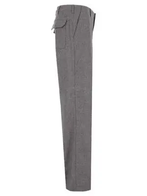 Etro Tailored Cashmere Blend Trousers