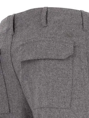 Etro Tailored Cashmere Blend Trousers