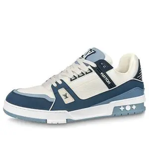LOUIS VUITTON Trainers - White/blue