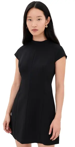 Theory Paneled Raglan Mini Dress