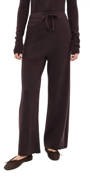 Le Kasha Suria Cashmere Pants - Prune