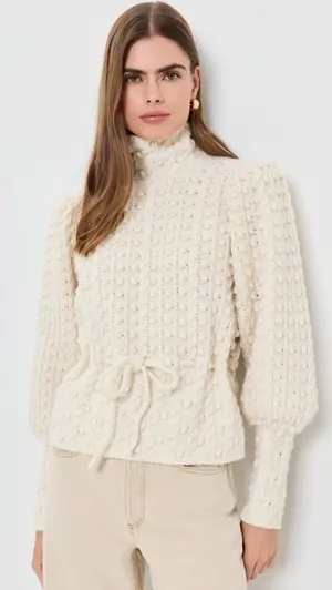 Zimmermann Valiant Wool Bauble Sweater