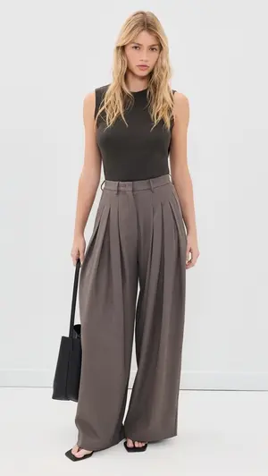 Enza Costa New Classic Supima Cotton Sleeveless Tee
